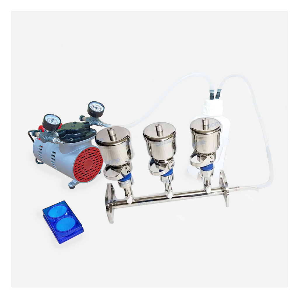 Vacuum Filtration - Pressure Filtration - Microbiology Instruments